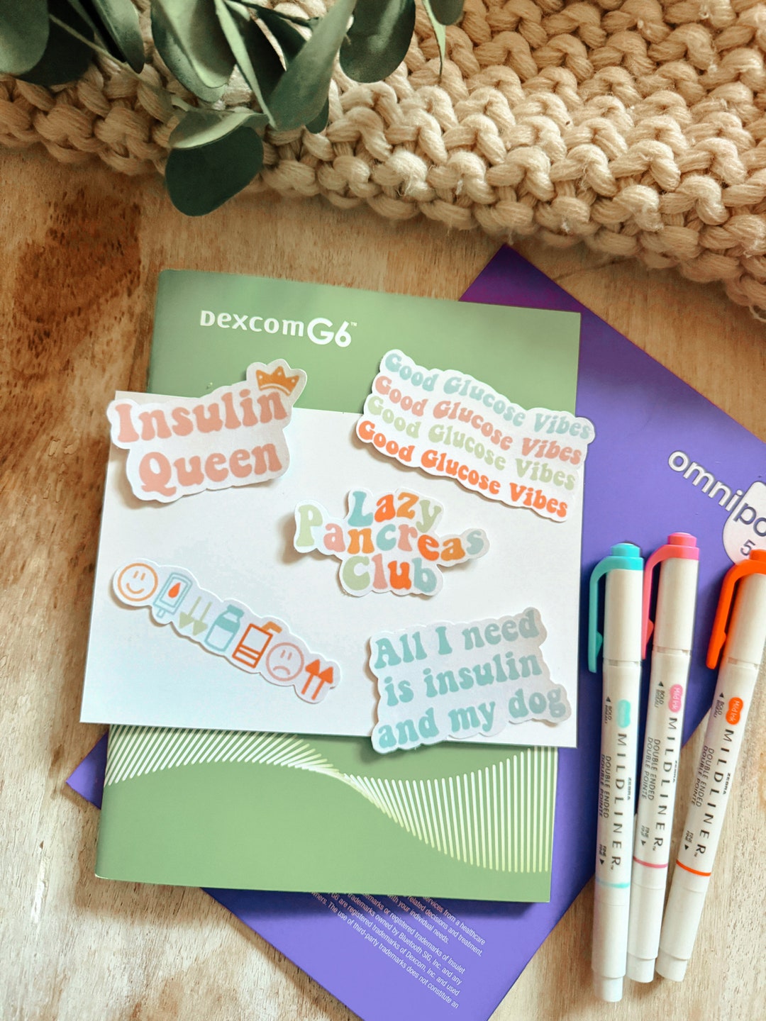 Diabetes Stickers, Diabetes Awareness, Diabetes Gift, Type 1 Diabetes ...