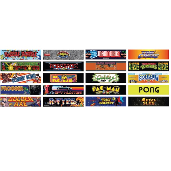 Classic Arcade Marquees - Etsy