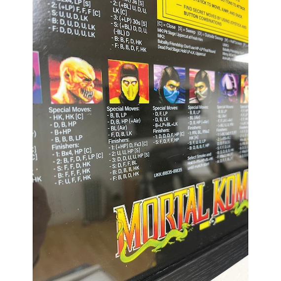 Mortal Kombat Moves