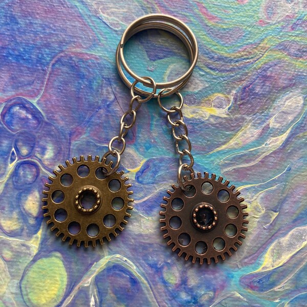 Metal Gear Keychain - Etsy