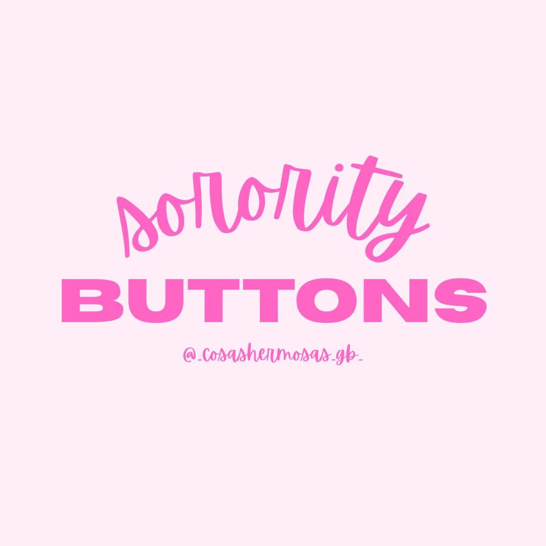 Sorority Gameday Buttons: Customizable University Greek Life - Etsy