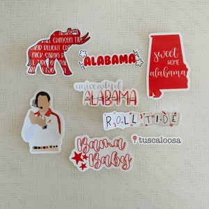 Alabama Sticker Pack L Alabama Sticker L Stickers - Etsy