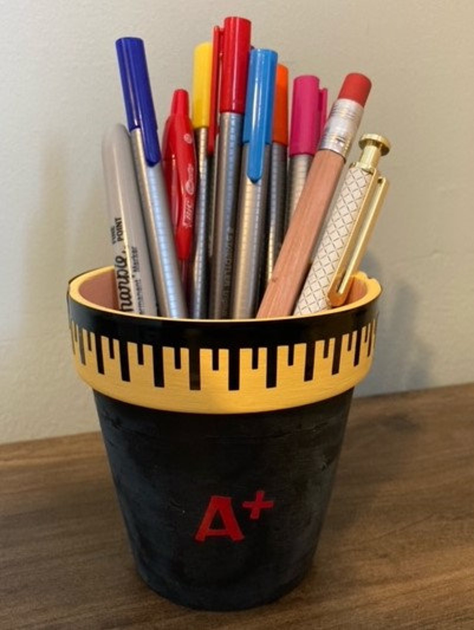 Teacher Desk Caddy Organizer Teacher Desk Décor Pencil - Etsy