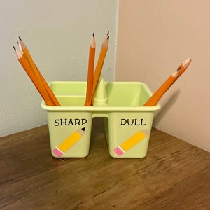 Sharp and Dull Pencil Holders School Pencil Holders Teaching - Etsy
