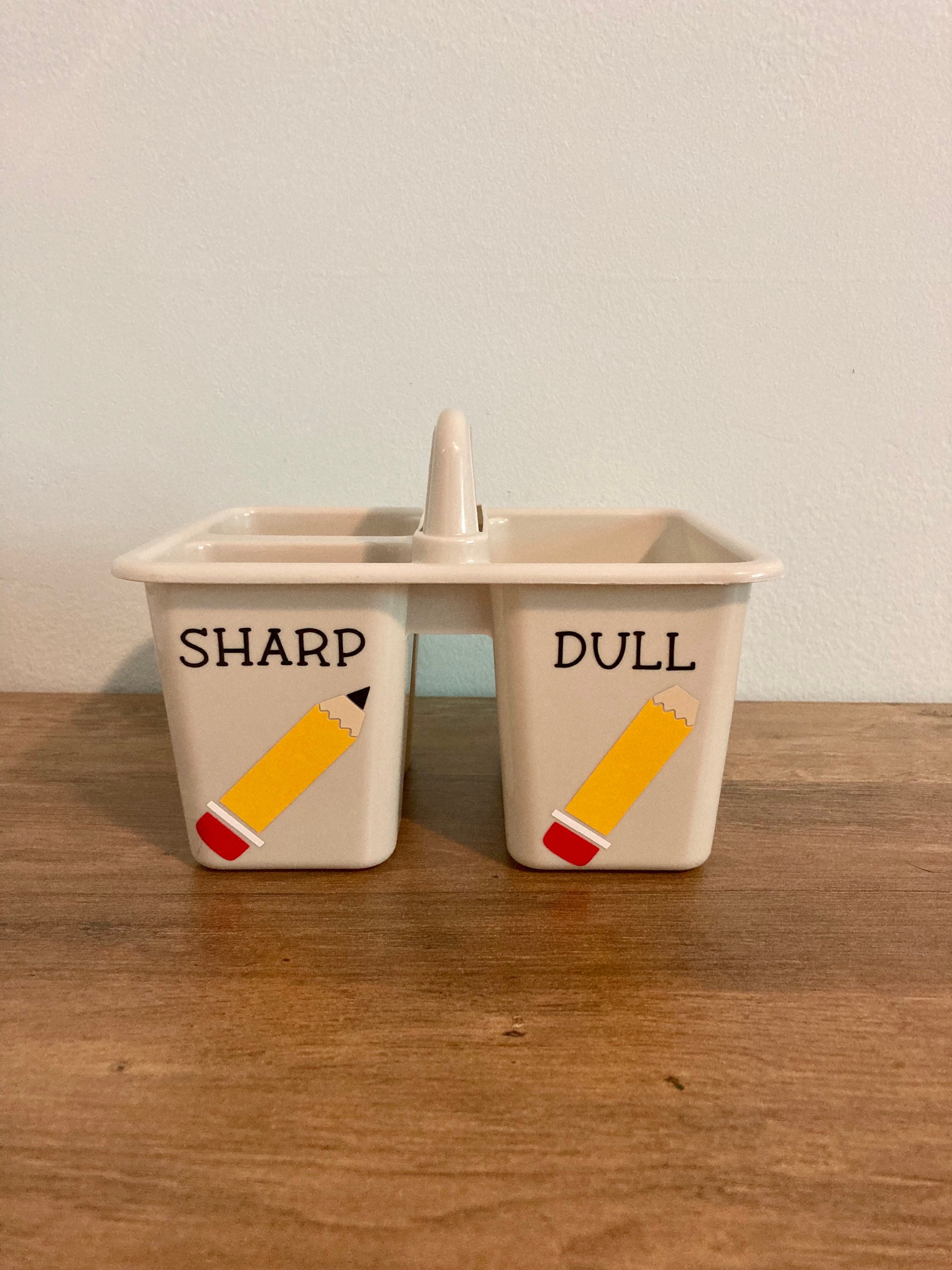 Sharp and Dull Pencil Holders School Pencil Holders Teaching - Etsy