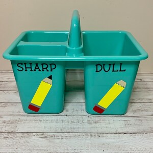 Sharp and Dull Pencil Holders School Pencil Holders Teaching - Etsy