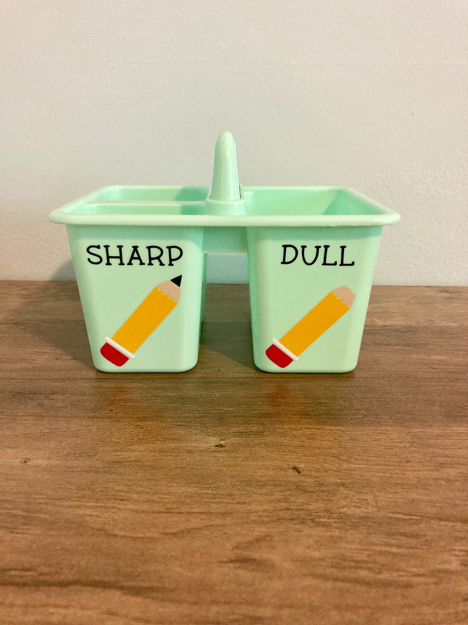 Sharp and Dull Pencil Holders School Pencil Holders Teaching - Etsy