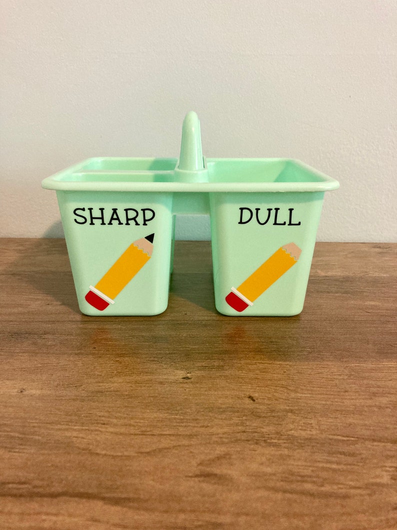 Sharp and Dull Pencil Holders School Pencil Holders Teaching - Etsy