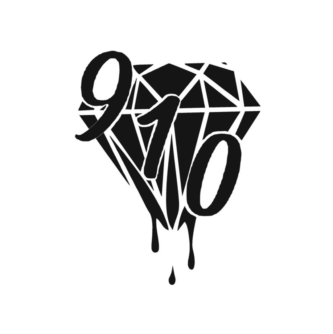 Custom Drippy Diamond Area Code Decal - Etsy