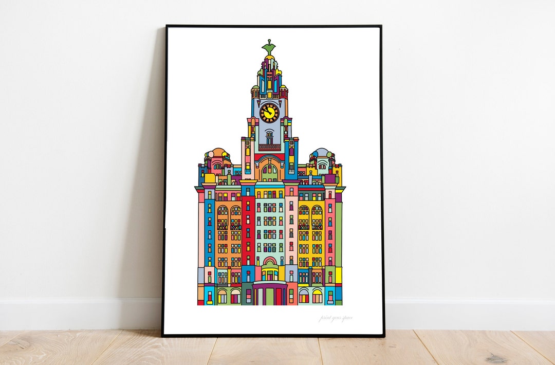 Liver Building Print - Etsy