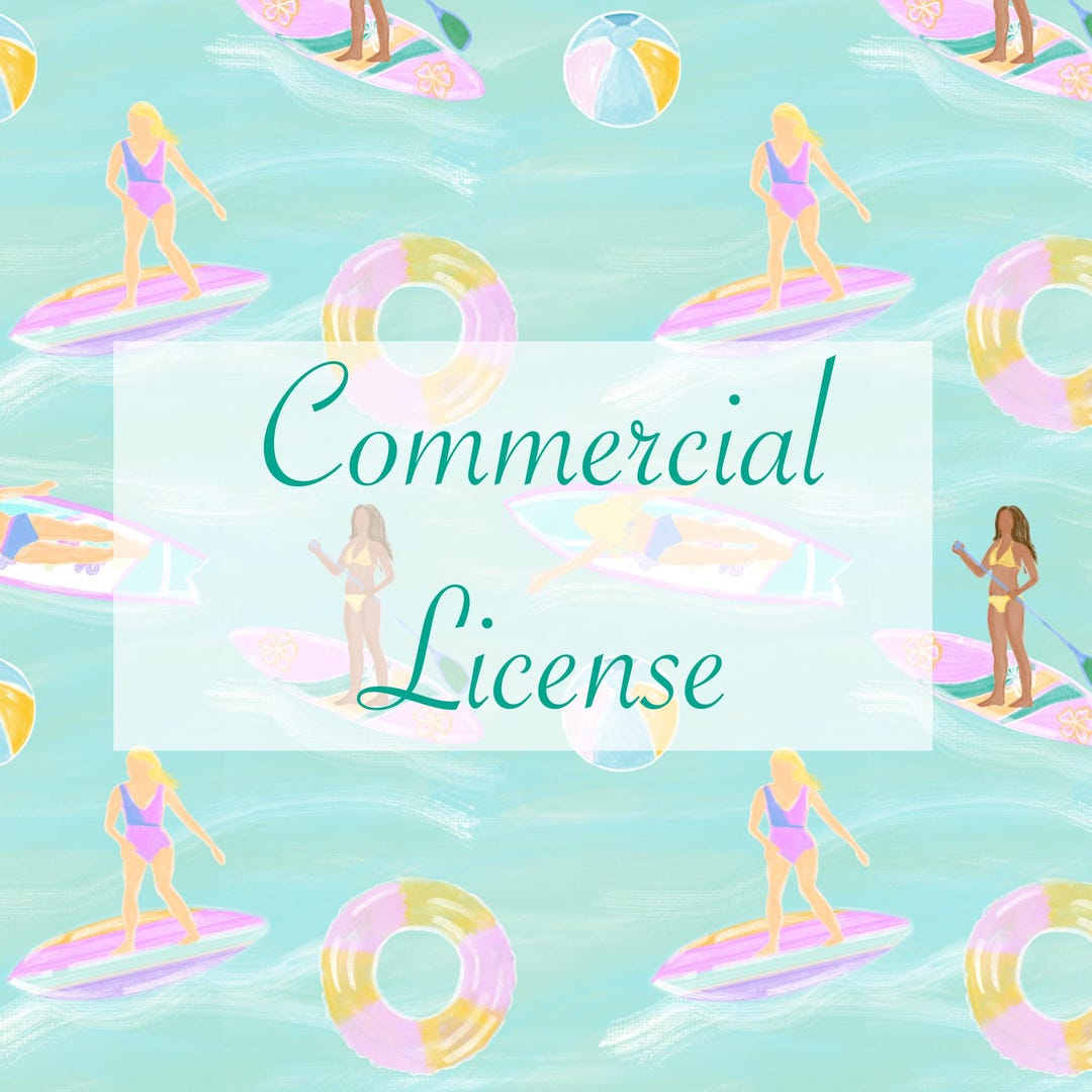 6 Commercial License for Patterns - Etsy