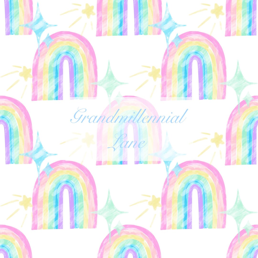 Lisa Frank Inspired Pastel Pattern Seamless Pickle Pickelball - Etsy