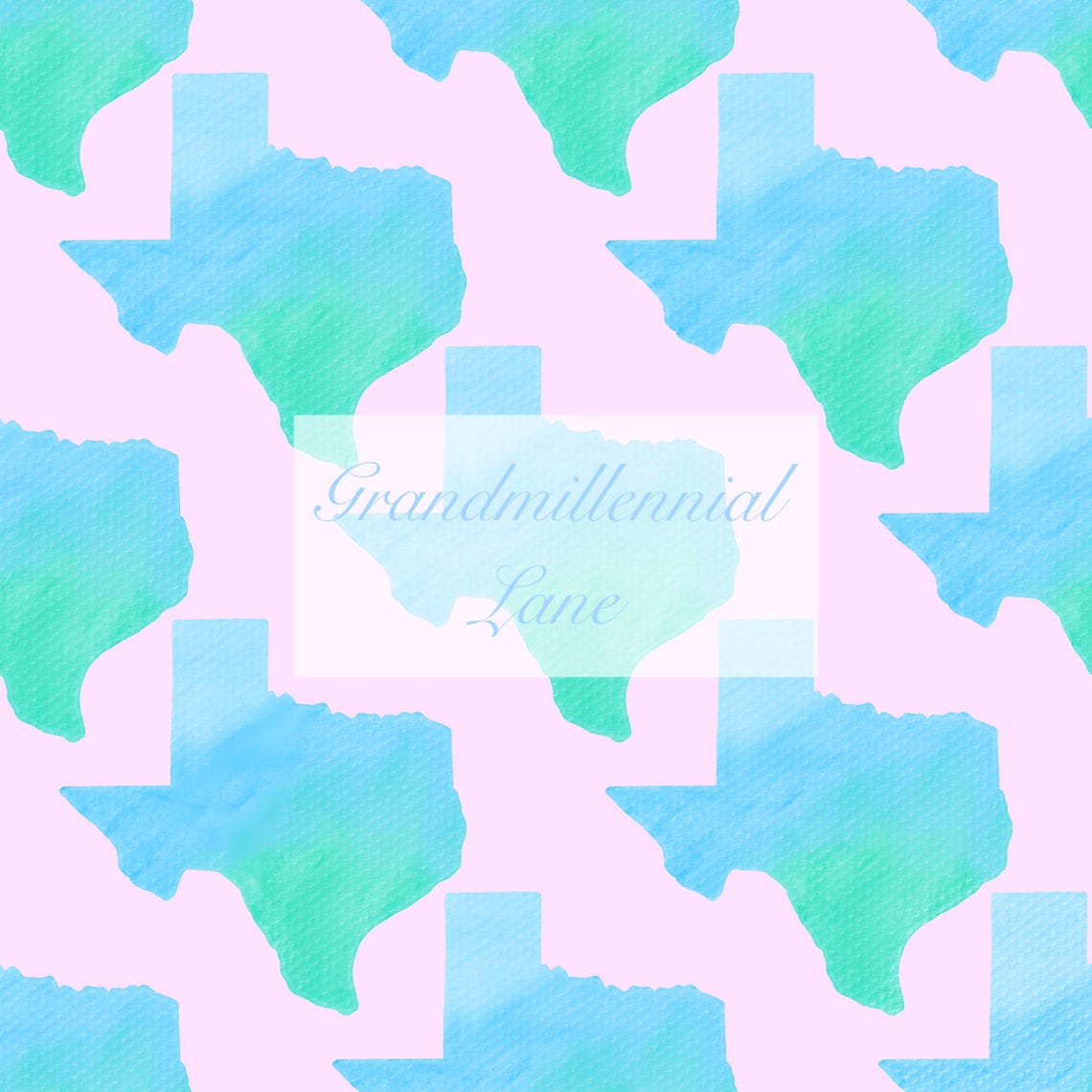 Texas Pattern Grandmillennial Background Seamless Pattern - Etsy