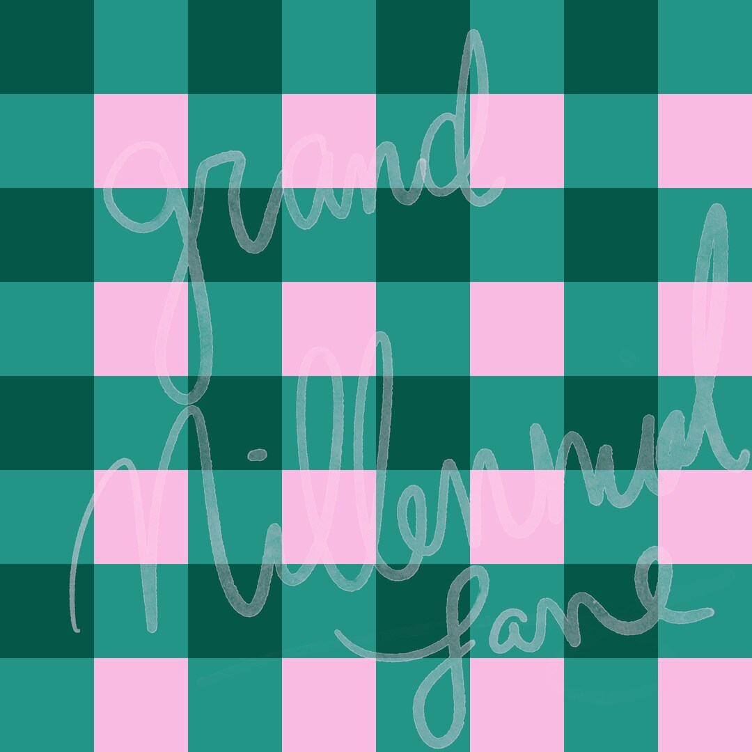 Preppy Pink and Green Gingham Seamless Pattern - Etsy