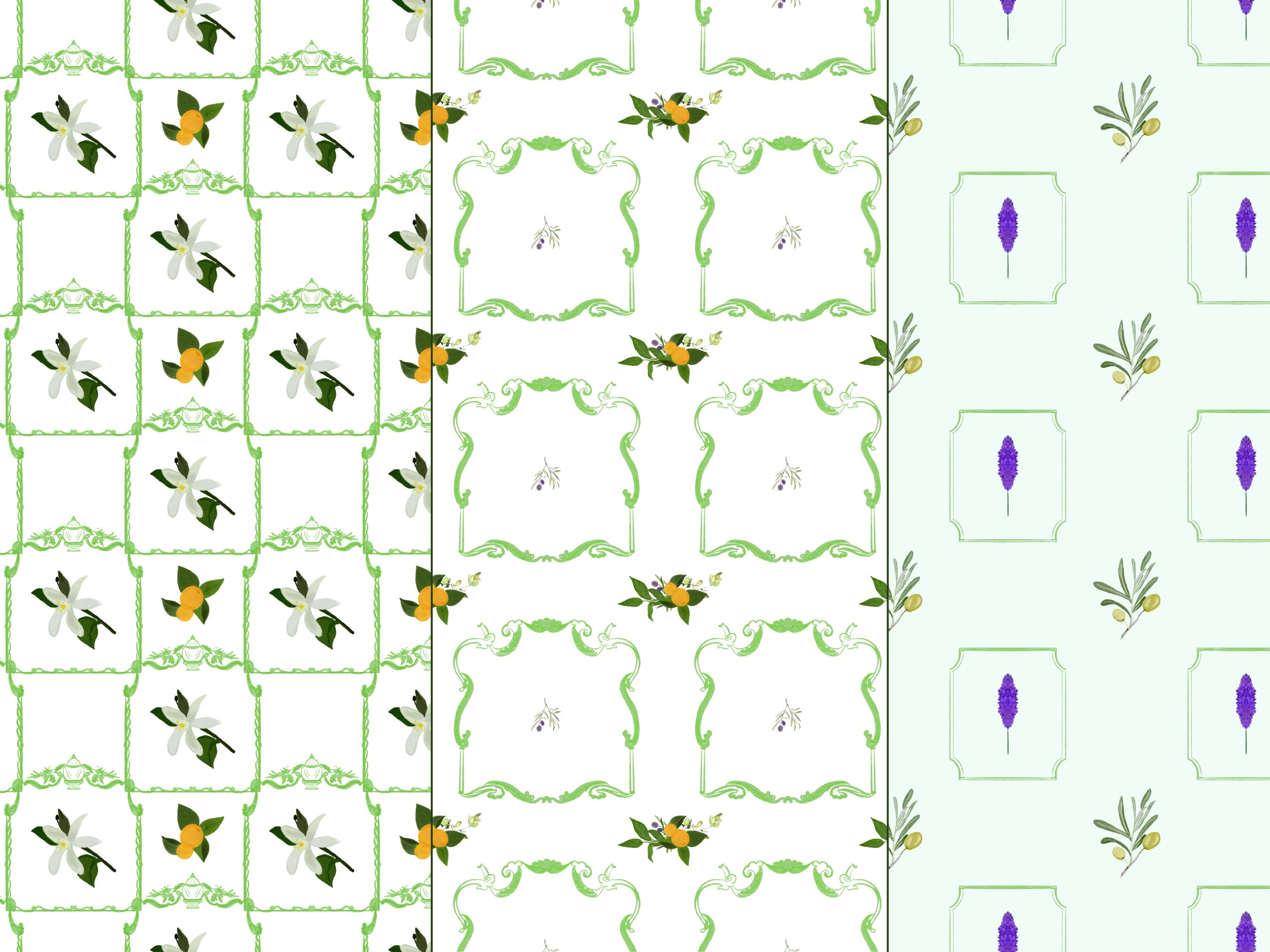 Green Crest Clipart,digital Wedding PNG ,leaf Watercolor Crests ...