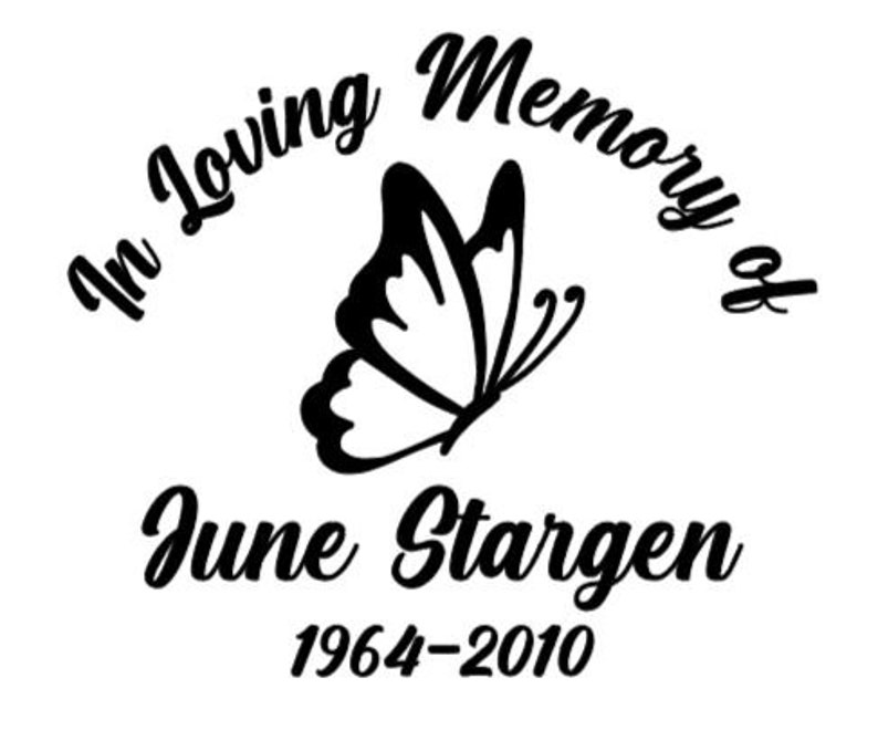 In Loving Memory Sticker Decal - Custom Memorial Decal - Personalized ...