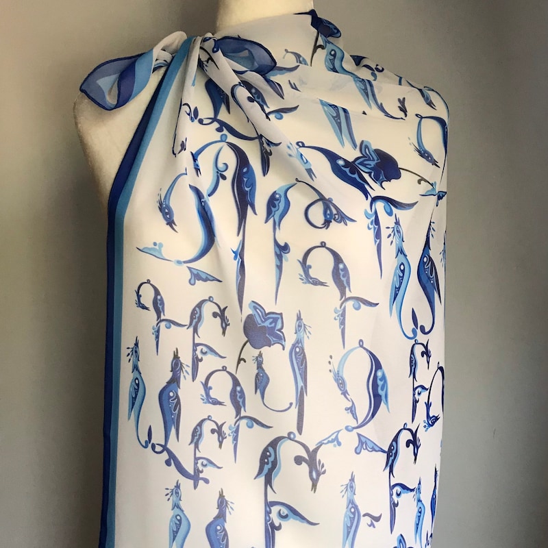 30 X30 Head Scarf - Etsy