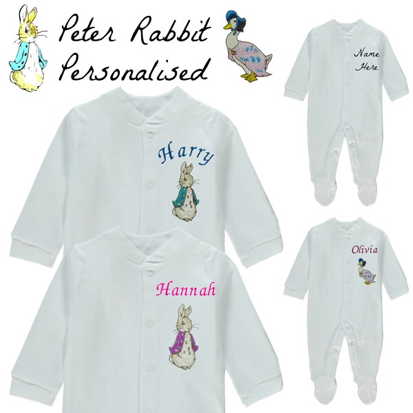 Peter Rabbit Baby Clothes - Etsy UK