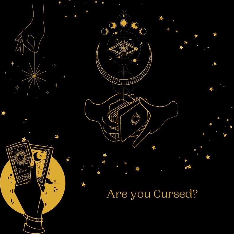 Are You Cursed Card Reading Discover Your Curse and Learn - Etsy