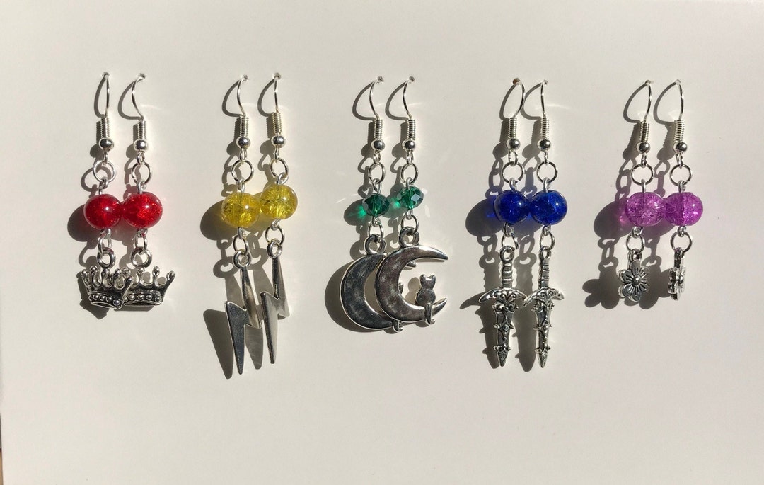 Merlin Earrings 3 Bbc Merlin, Merlin, Arthur Pendragon, Gwaine, Gwen ...