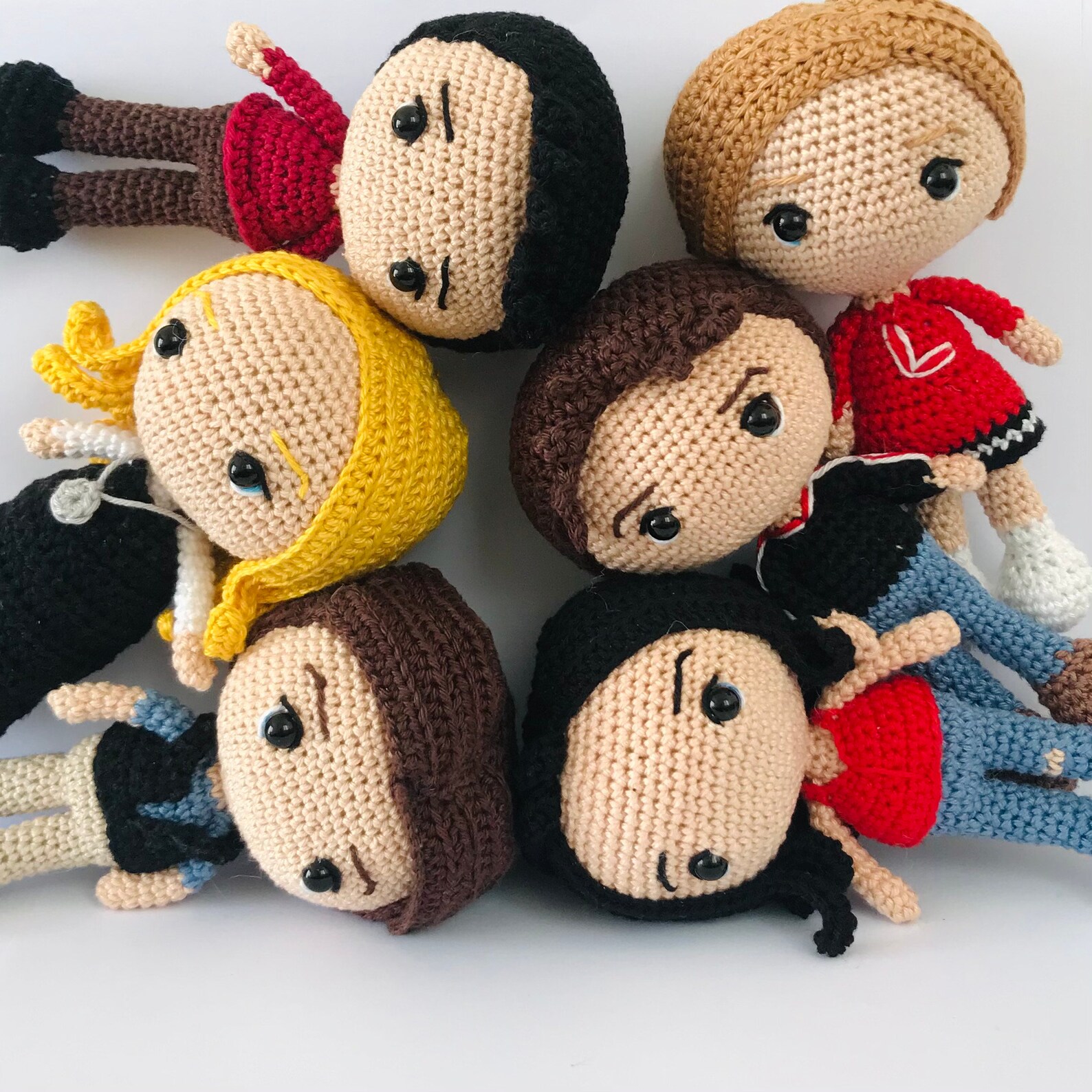 Crochet // “friends” Amigurumi Pattern / Amigurumi Pattern, PDF Pattern ...