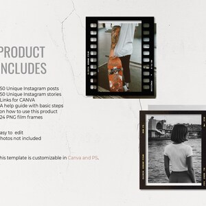 100 Instagram Templates - Film Frames Templates - Social Media ...