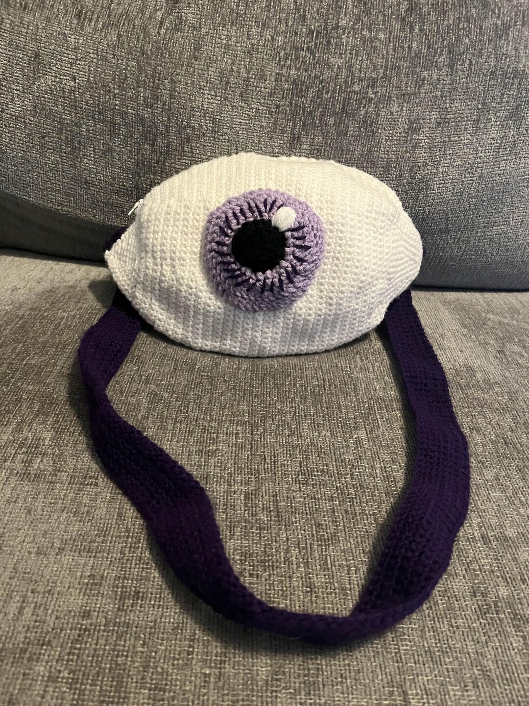 Eyeball Halloween Creepy Spooky Scary Crochet Purse PATTERN - Etsy