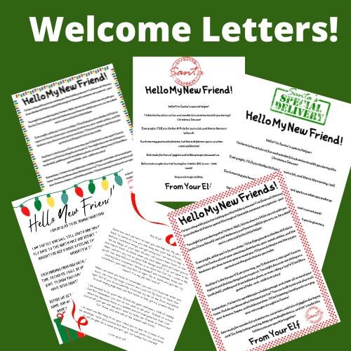ULTIMATE Elf Prop Printable Pack Elf Letters, Elf Notes, Elf Props, Elf ...