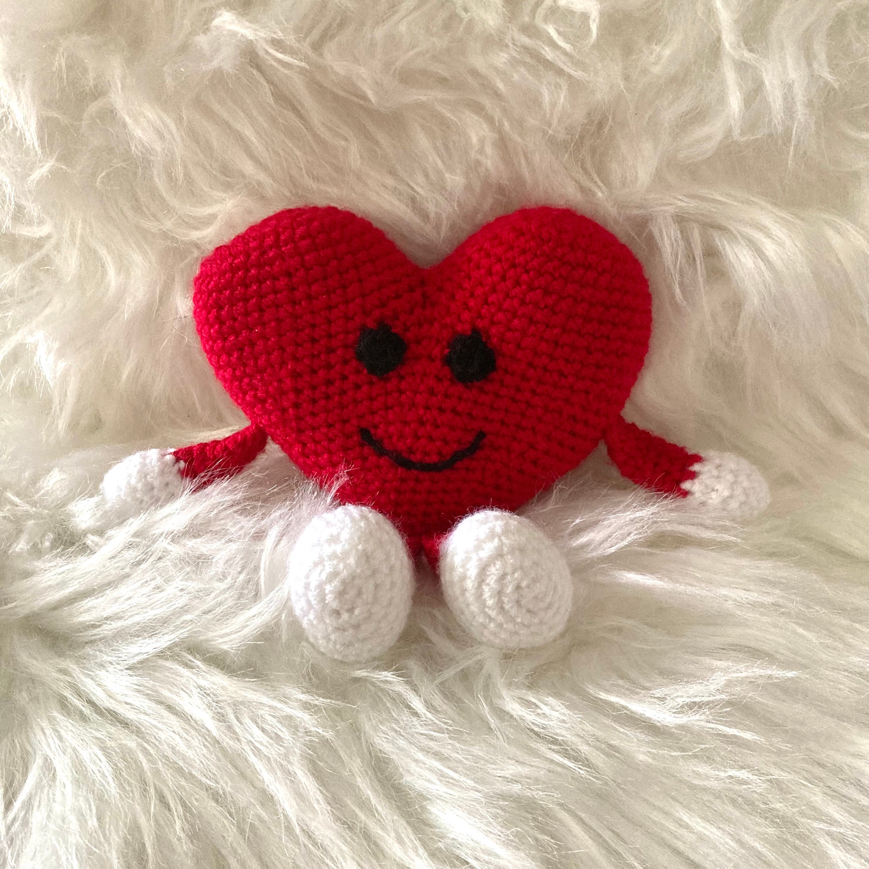 Mini Cuddle Heart Crochet Pattern (PDF Pattern Only) - Etsy
