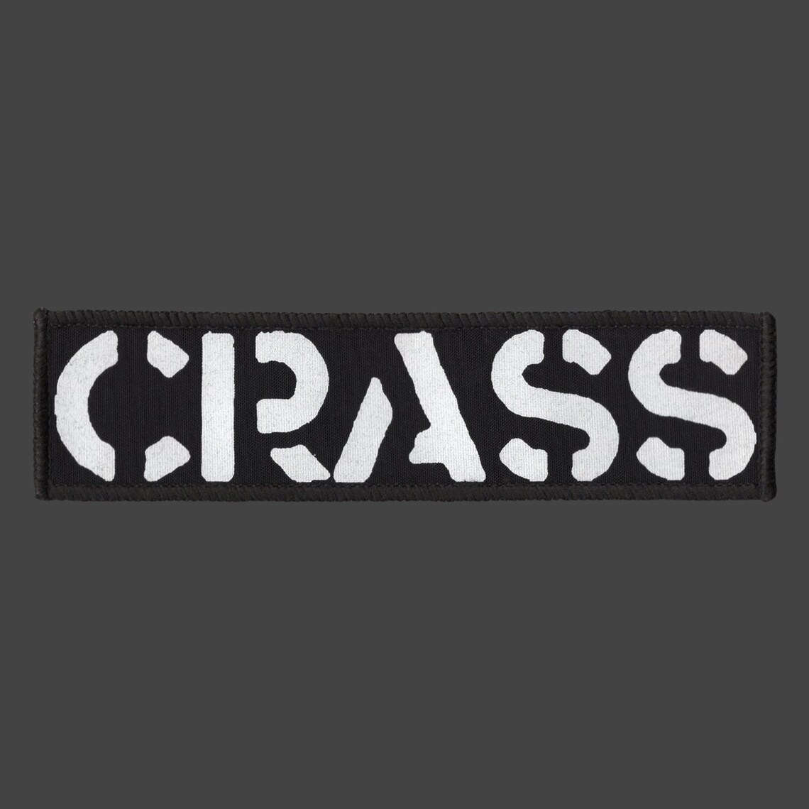 Crass print patch punk rock band | Etsy
