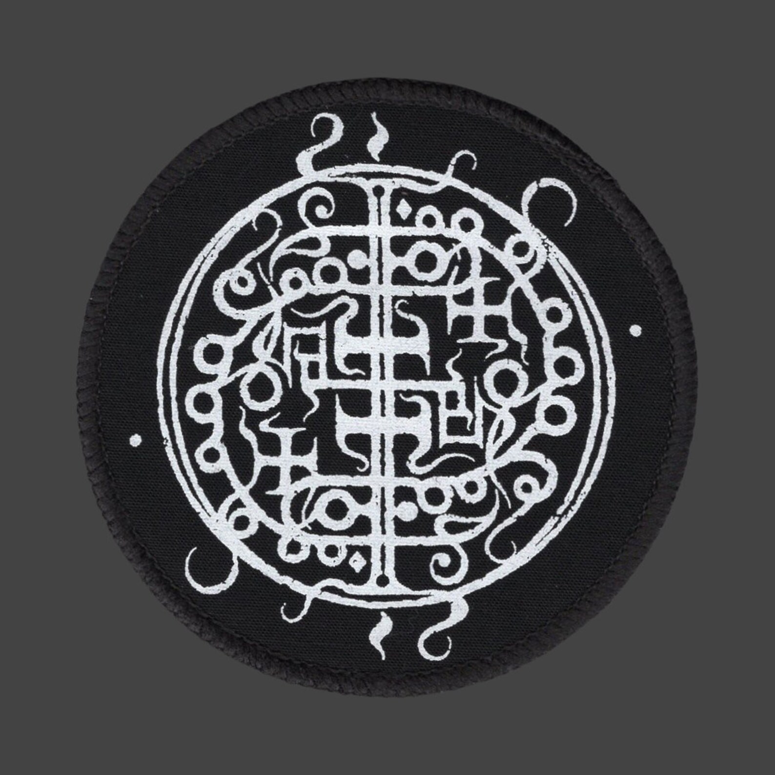 Gaerea print patch black metal band | Etsy