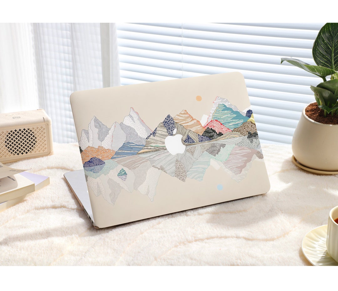 Colorful Iceberg Illustration New M1/M2 Pro Mac Hard Protective Case ...