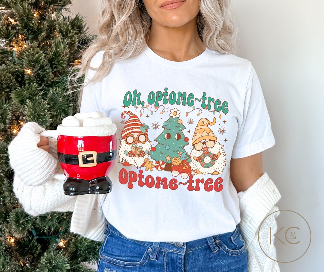 Funny Optometrist Christmas Tshirt, Optometry Christmas Shirt, Gift for ...