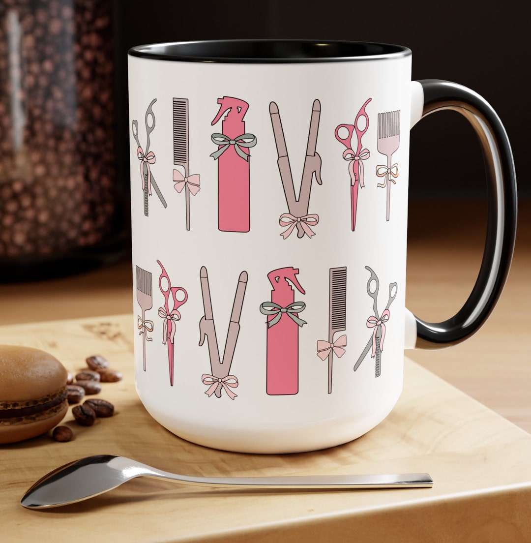 Hair Stylist Coffee Mug, Graduation Gift Licensed Hair Therapist Mug ...