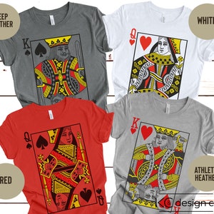 Group Halloween T-shirts, Matching Playing Cards Shirts, Deck of Cards ...