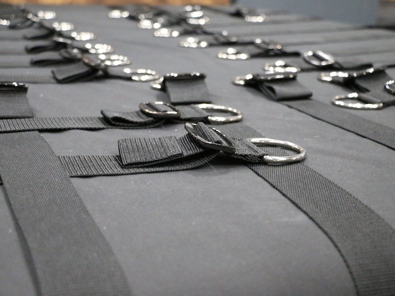 14-piece Premium BDSM Bondage Bed Straps (metal Buckles) - Etsy
