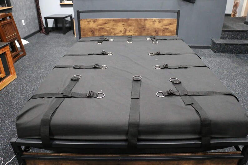 14-piece Premium BDSM Bondage Bed Straps (metal Buckles) - Etsy