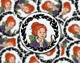 Ms Frizzle Sticker - Etsy