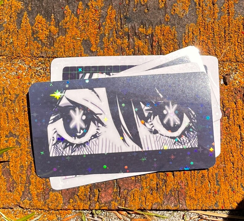 Oshi No Ko Fanart Sticker Holographic Anime Style Stickers - Etsy