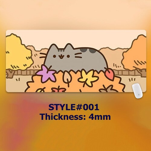 Deskmat Large Mouse Pad Cute Gaming Desk Pad Kawaii Keyboard - Etsy