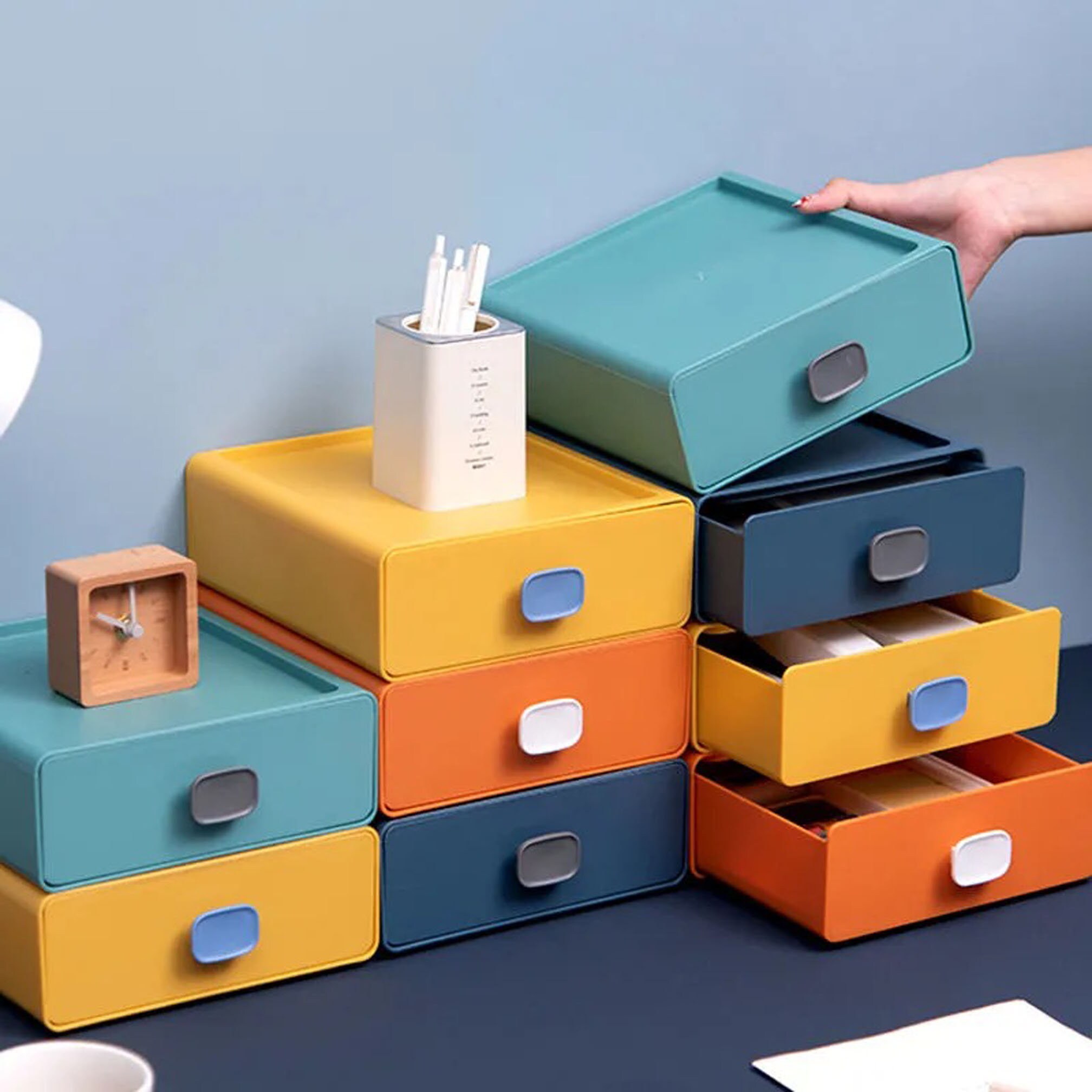 Desktop Organizer Home Office PP Desk Drawer Organizer 4 | Etsy