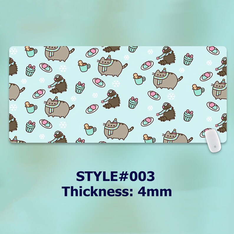 Deskmat Large Mouse Pad Cute Gaming Desk Pad Kawaii Keyboard - Etsy
