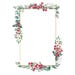 Gold Christmas Frame Clipart, Berries & Leaves Border (digital Download ...