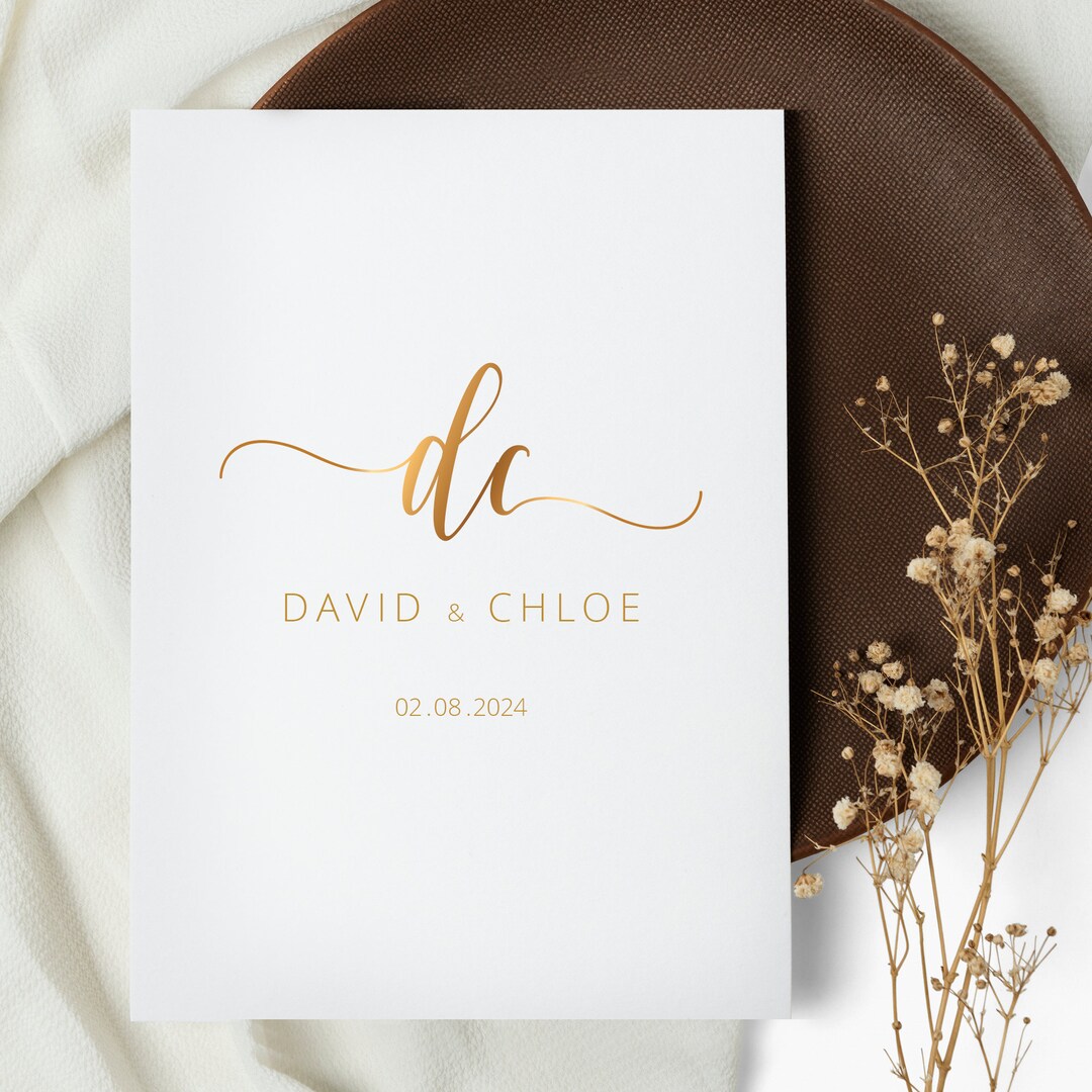 Wedding Logo Design, Calligraphy Logo, Couples Wedding Logo, Couples ...