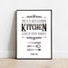 Funny Humorous Clean Kitchen Sign, This is a Self-cleaning Kitchen ...