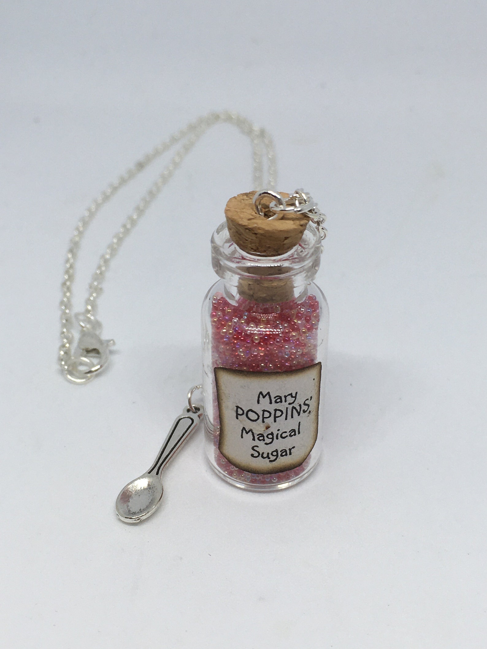 Mary Poppins Magical Sugar Potion Bottle With Necklace and - Etsy