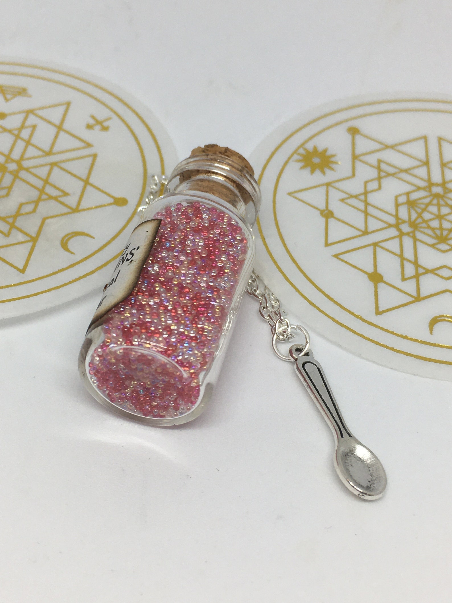 Mary Poppins Magical Sugar Potion Bottle With Necklace and - Etsy