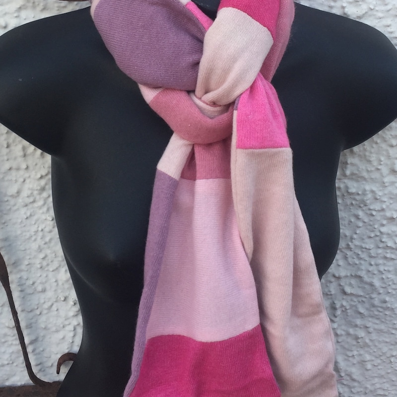 Upcycled Scarf - Etsy