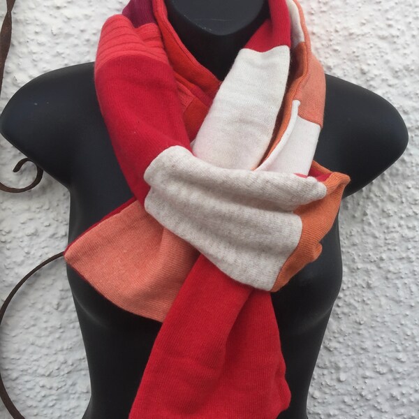 Upcycled Scarf - Etsy