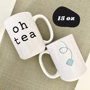 Oh Tea Mug - Occupational Therapy Pun Mug - OT Gifts - Occupational ...